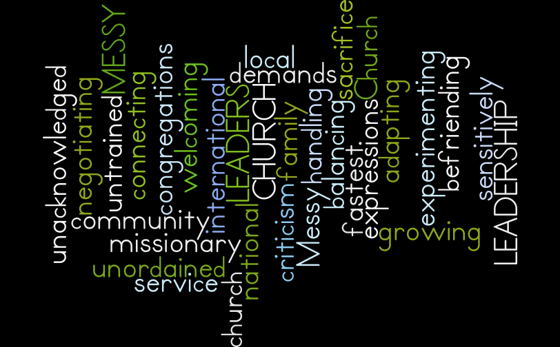 Valuing Messy Leaders - Messy Church : Messy Church