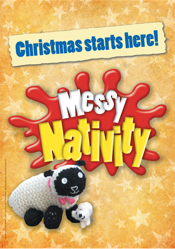 CPO Messy Nativity posters - Messy Church : Messy Church