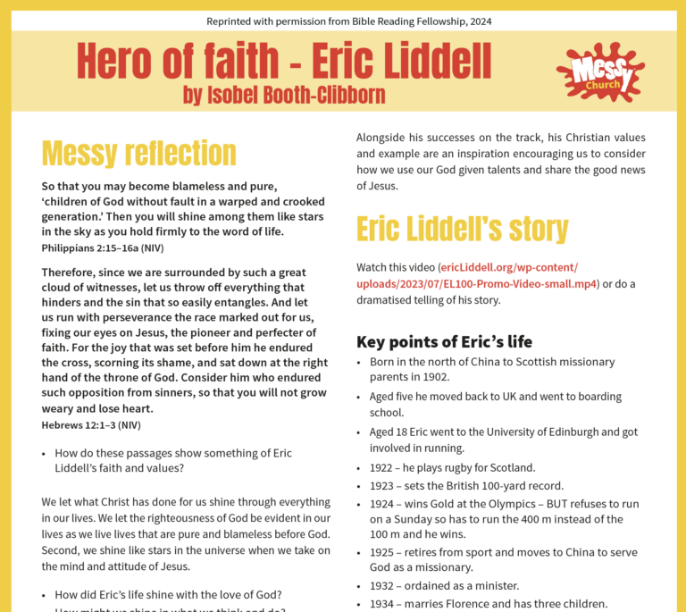 Resources Archive - Messy Church : Messy Church