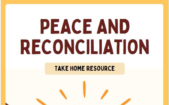 Peace and reconciliation - Messy Church : Messy Church